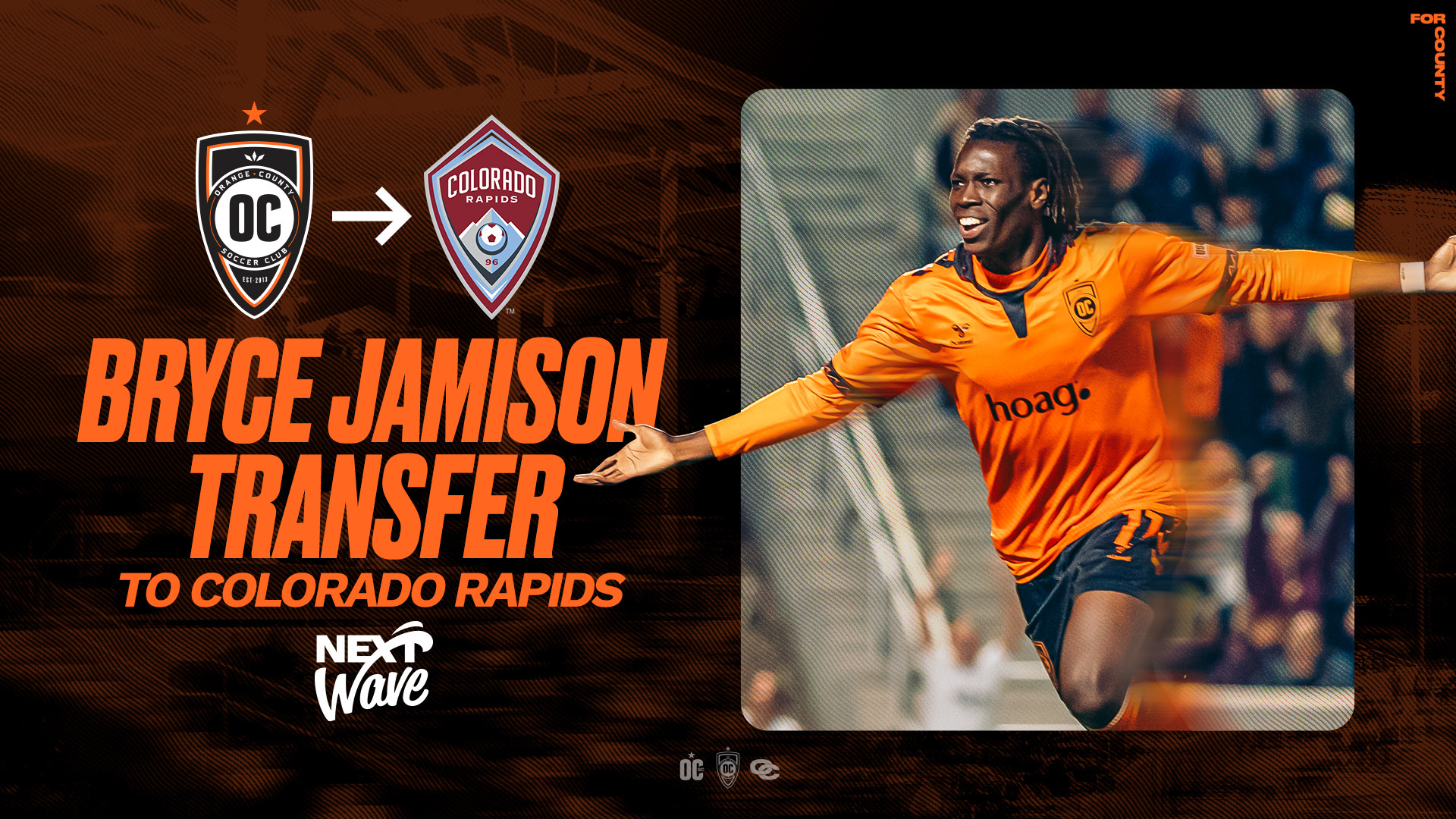 Orange County SC Winger Bryce Jamison Transfers to Colorado Rapids ...